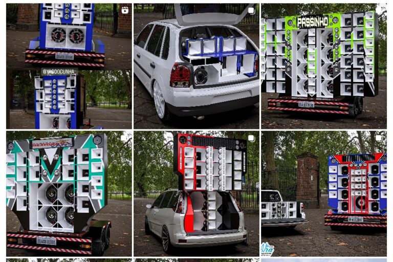 Como fazer um projeto 3D do Som Automotivo?