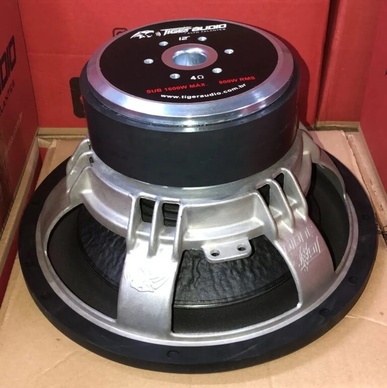 Alto Falante Subwoofer Tiger Audio 800 rms 12 Polegadas