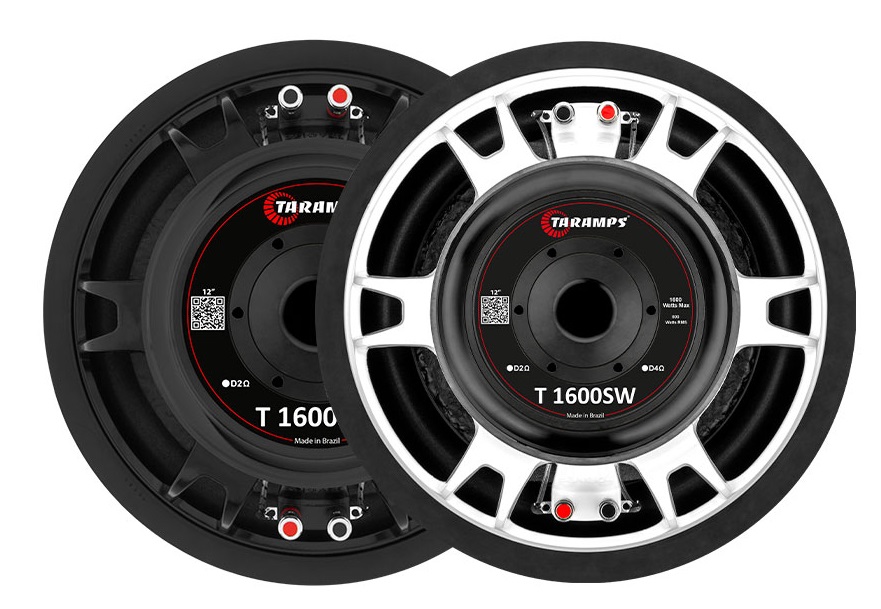 Alto Falante Subwoofer Taramps T1600SW 800 rms 12 Polegadas