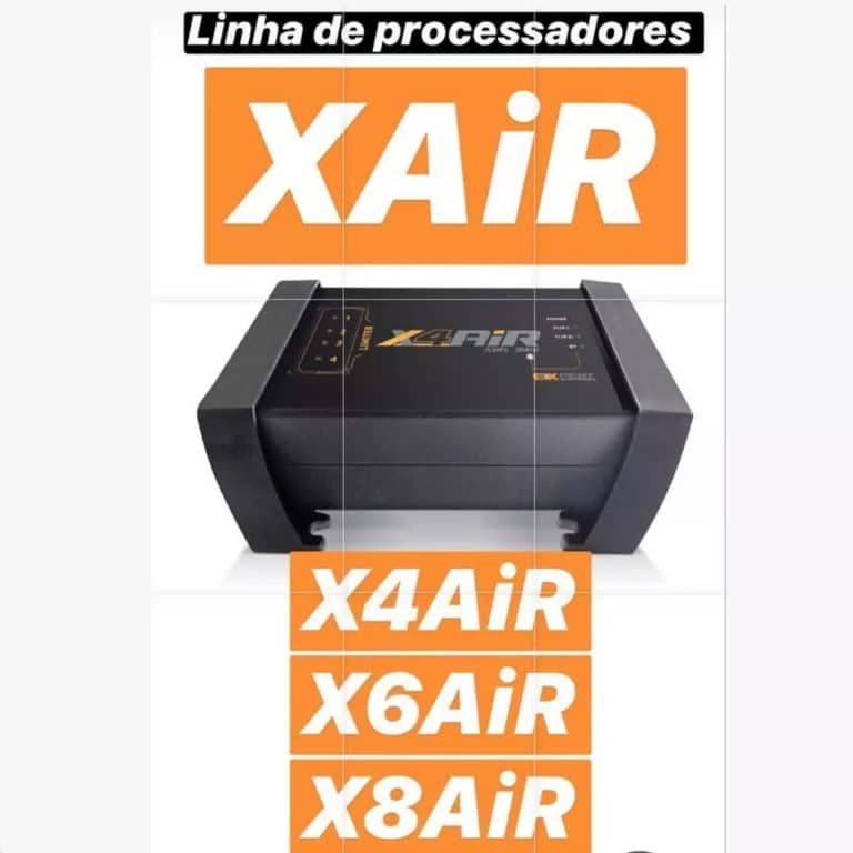 Mesa de Som Processador Expert X4Air Bluetooth 4 Vias